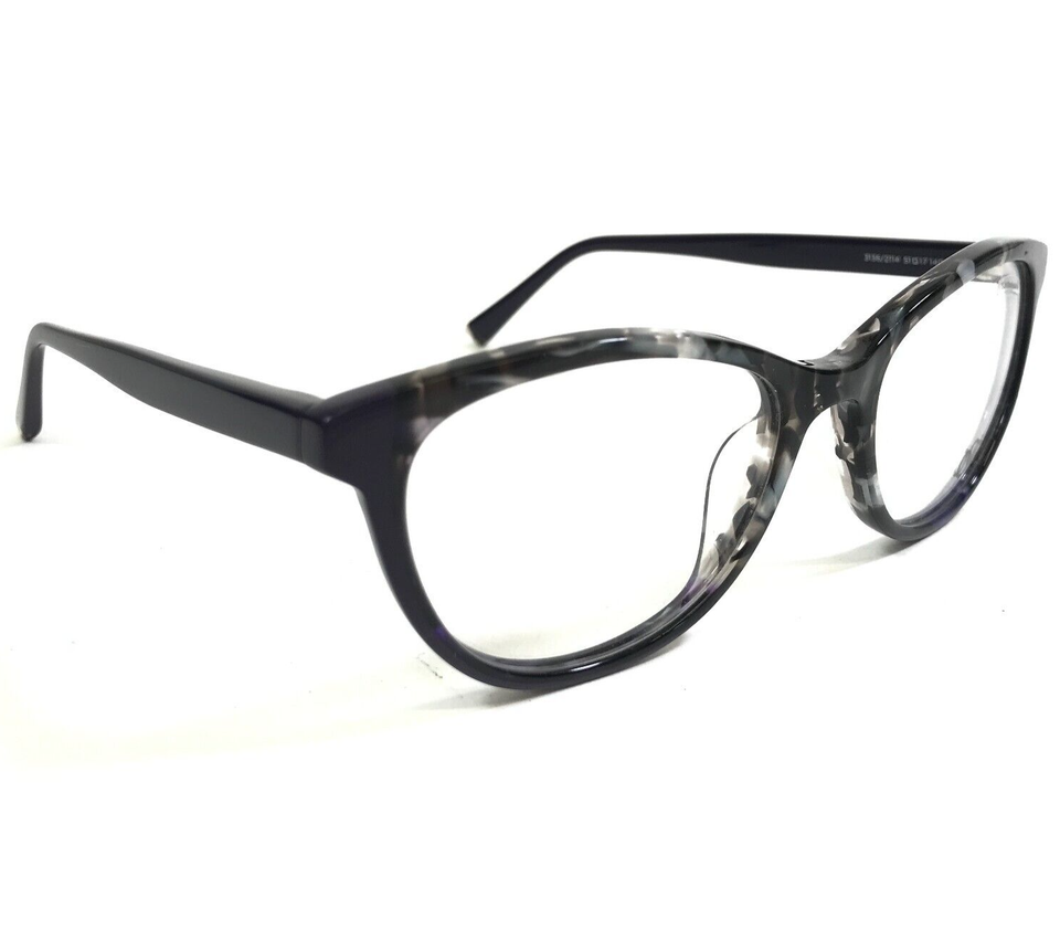 OGI Eyeglasses Frames 3136/2114 EVOLUTION Purple Gray Round Cat Eye 51 ...