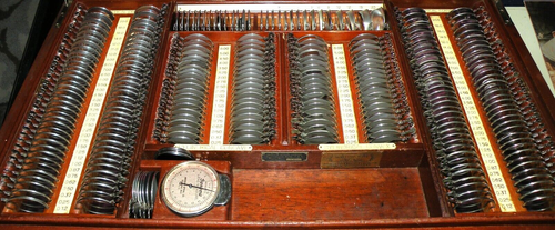 WWI 1911 US ARMY WELLSWORTH PRODUCT AMERICAN OPTICAL OPHTHALMIC TRIAL ...