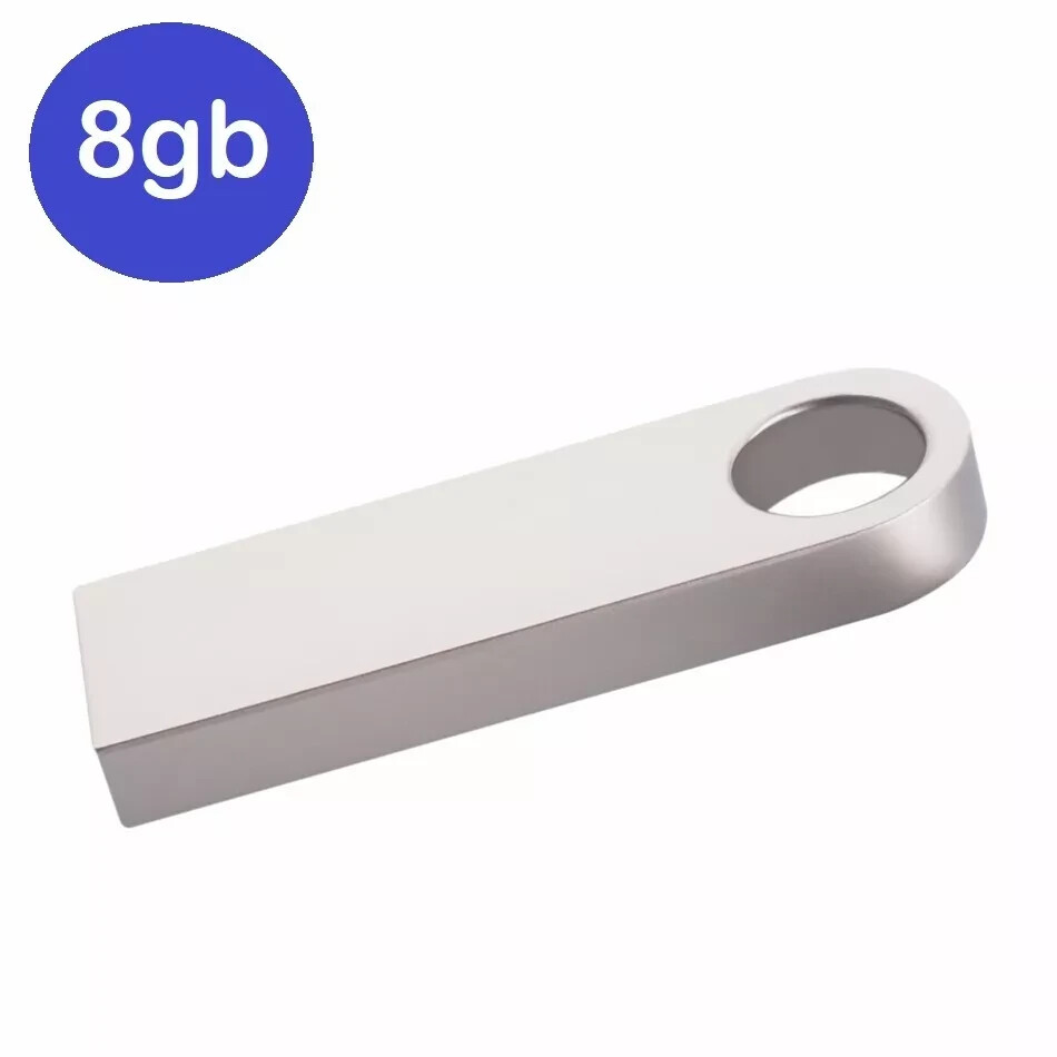 USB Mini SILVER Metal Flash Memory Stick Pen Thumb Drive 8GB | eBay