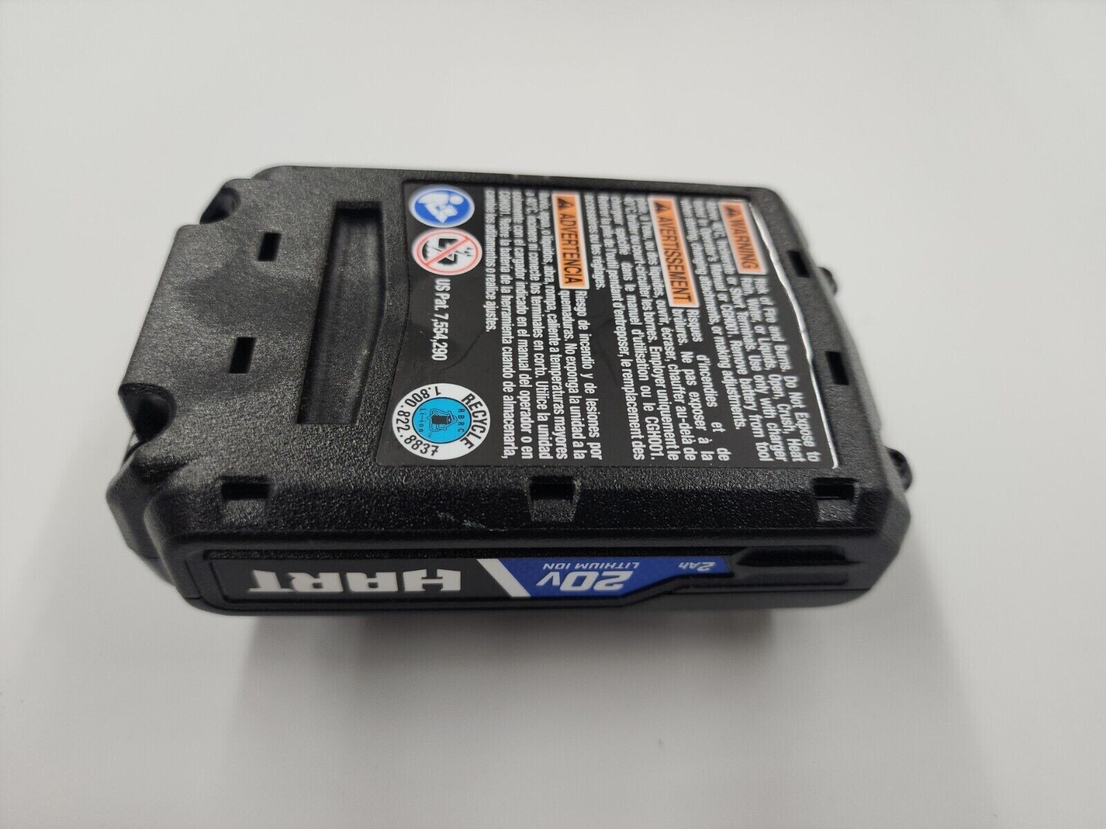 (Lot of 2 batteries) HART 20V 2ah Lithium-Ion Battery BPH002 | eBay