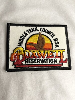 Vintage Boy Scouts Boxwell Reservation Middle Tennessee Council BSA ...
