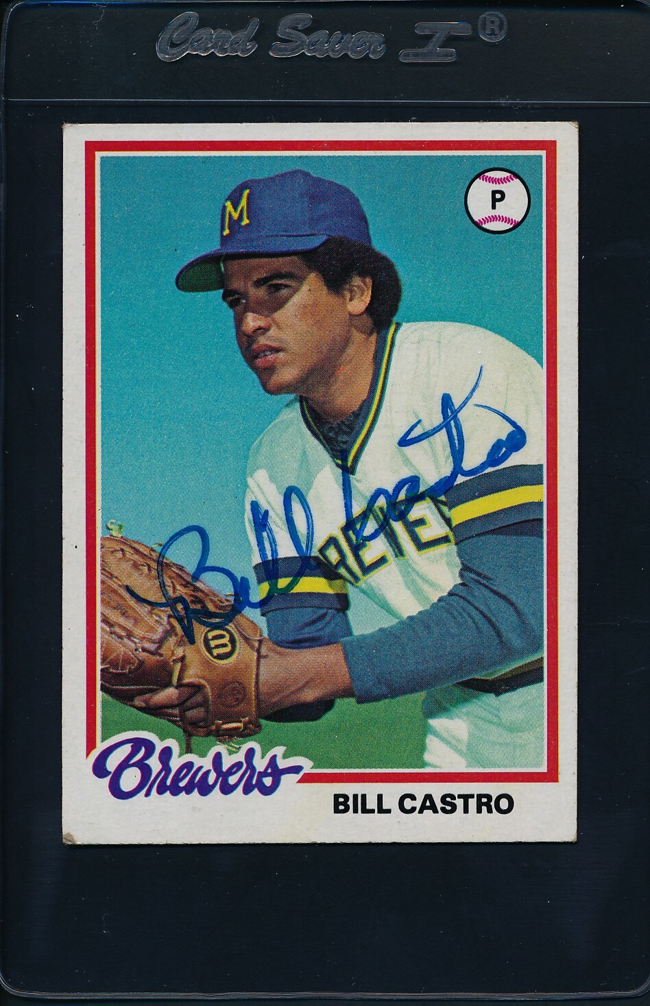1978 Topps #448 Bill Castro Brewers Signed Auto *7561 | eBay