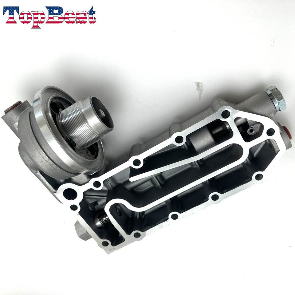 New Oil Cooler Cover Filter Head 3974325 for Cummins 6CT ISC QSC 8.3 ...