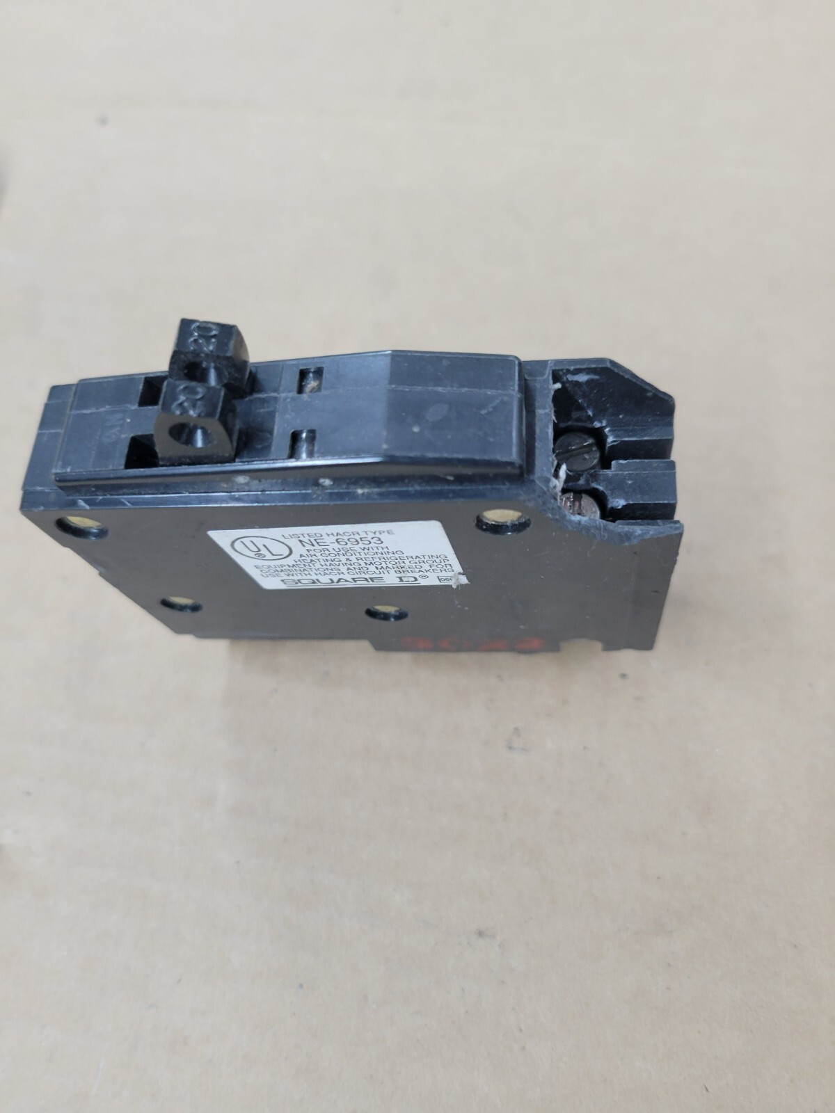 Square D 2-20A 120/240 Single Pole Tandem Circuit Breaker USED lot of 2 ...