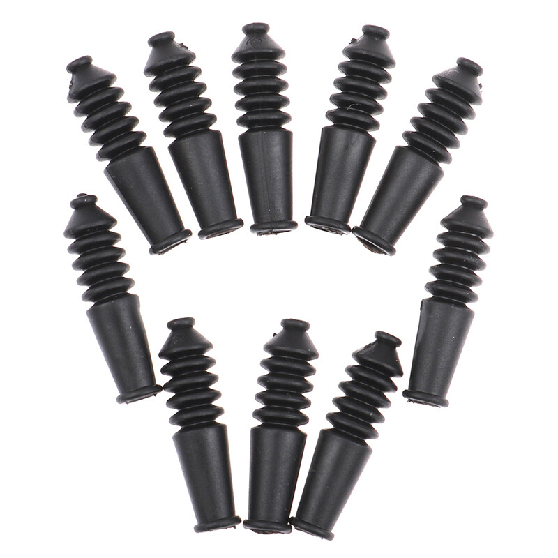 10pcs Bicycle Brake Cable Tail Cap End Protector Cover Cycling Bike ...