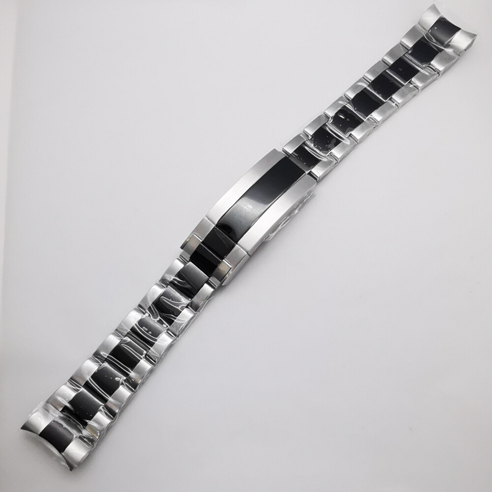 20mm polished silver gold bracelet slide glide lock clasp stainless ...