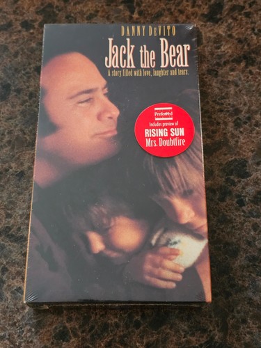 BRAND NEW Jack the Bear (VHS; 1993) Danny DeVito RARE Sealed OOP Watermarks 86162559730| eBay