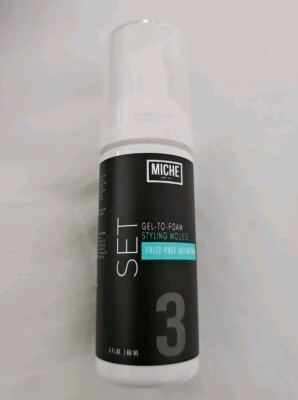 MICHE Gel to Foam Hair Styling Mousse - Medium Hold 2 oz 60ml | eBay
