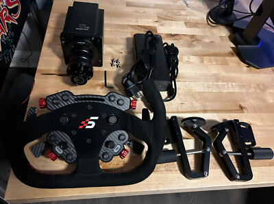 Simagic Alpha Mini With Simagic GTC Wheel PLUS Simagic Desk Mounts | eBay