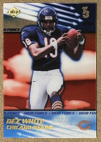 2000 Collector's Edge T3 Heir Force Dez White /1000 Chicago Bears #HF6 ...