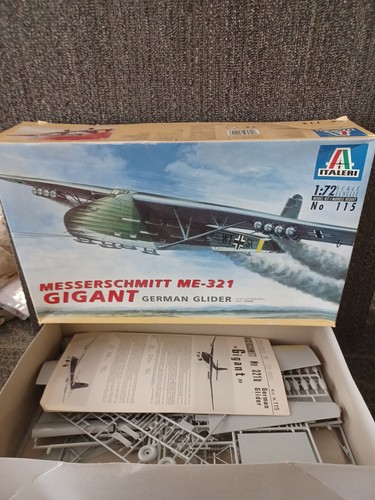 Italeri 1 72 scale Messerschmitt ME-321 Gigant Model Airplane Kit #115 ...