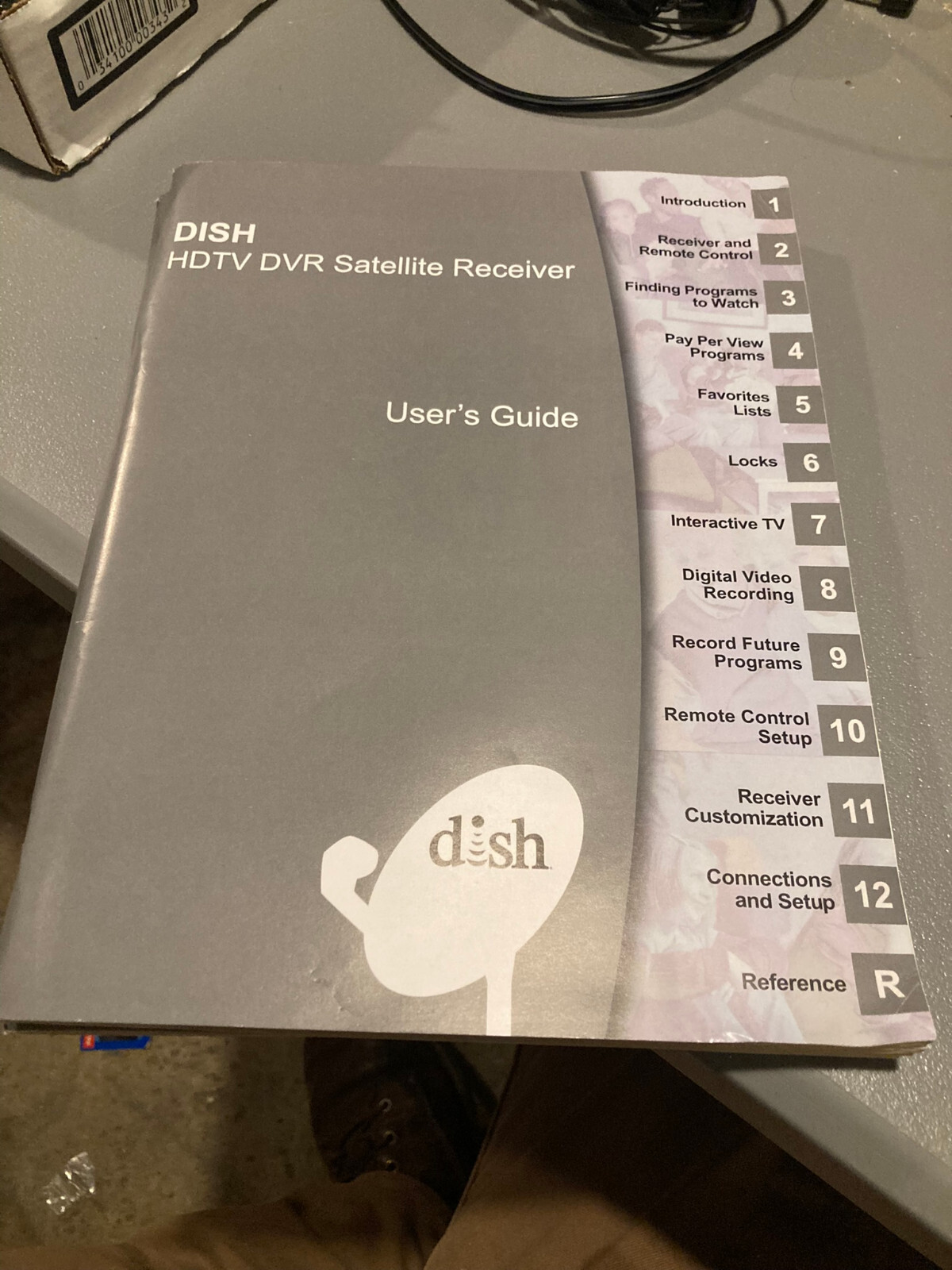 Dish Network User ‘s Guide For HDTV DVR Satelite Receiver | eBay
