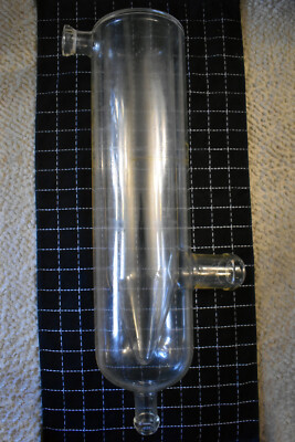 Distillation Cold Trap. 22 inch Very Thick Laboratory Glassware. Hosed ...