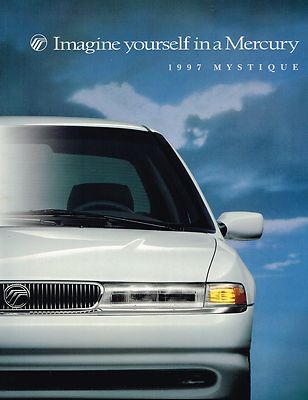 Big 1997 Mercury MYSTIQUE Brochure / Catalog with Color Chart: GS,LS | eBay