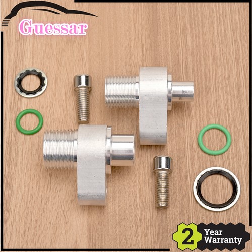 NEW LS Swap AC Compressor adapter fittings for Denso 10S17F & 10S20F US ...