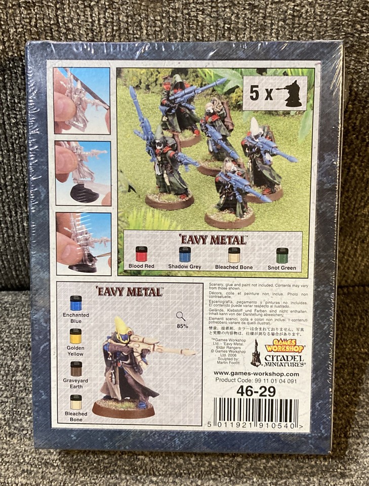 Warhammer 40k Eldar Rangers 2006 Sealed Box | eBay