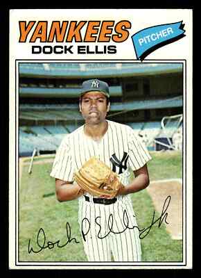 1977 Topps Dock Ellis #71 - New York Yankees | eBay