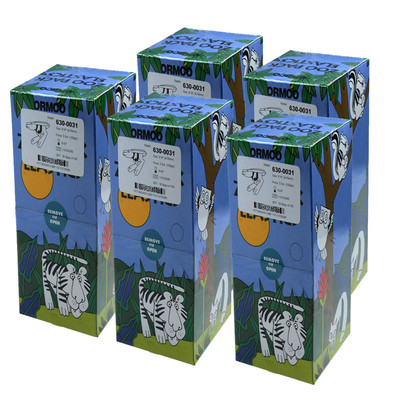 ORMCO Dental Orthodontic Elastics Rings 3.5 OZ,Zoo Pack 5000PCS/Box 5 ...