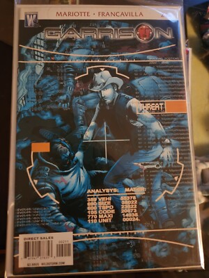 Garrison #2 2010 WILDSTORM COMIC BOOK 7.5-8.0 AVG V38-1 | eBay