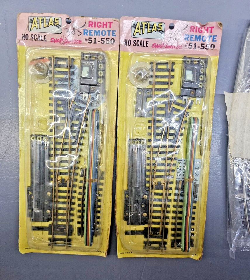 Atlas Model Railroad Train Box - HO Trains set 2378 Tracks Only As Seen ...