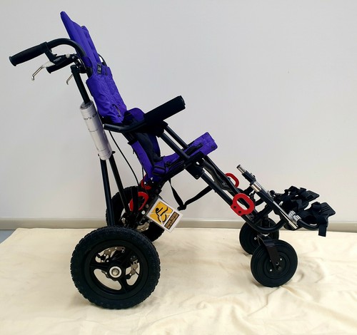Convaid Scout Rehab Stroller - Knobby Wheels & Attendant Control Disc ...
