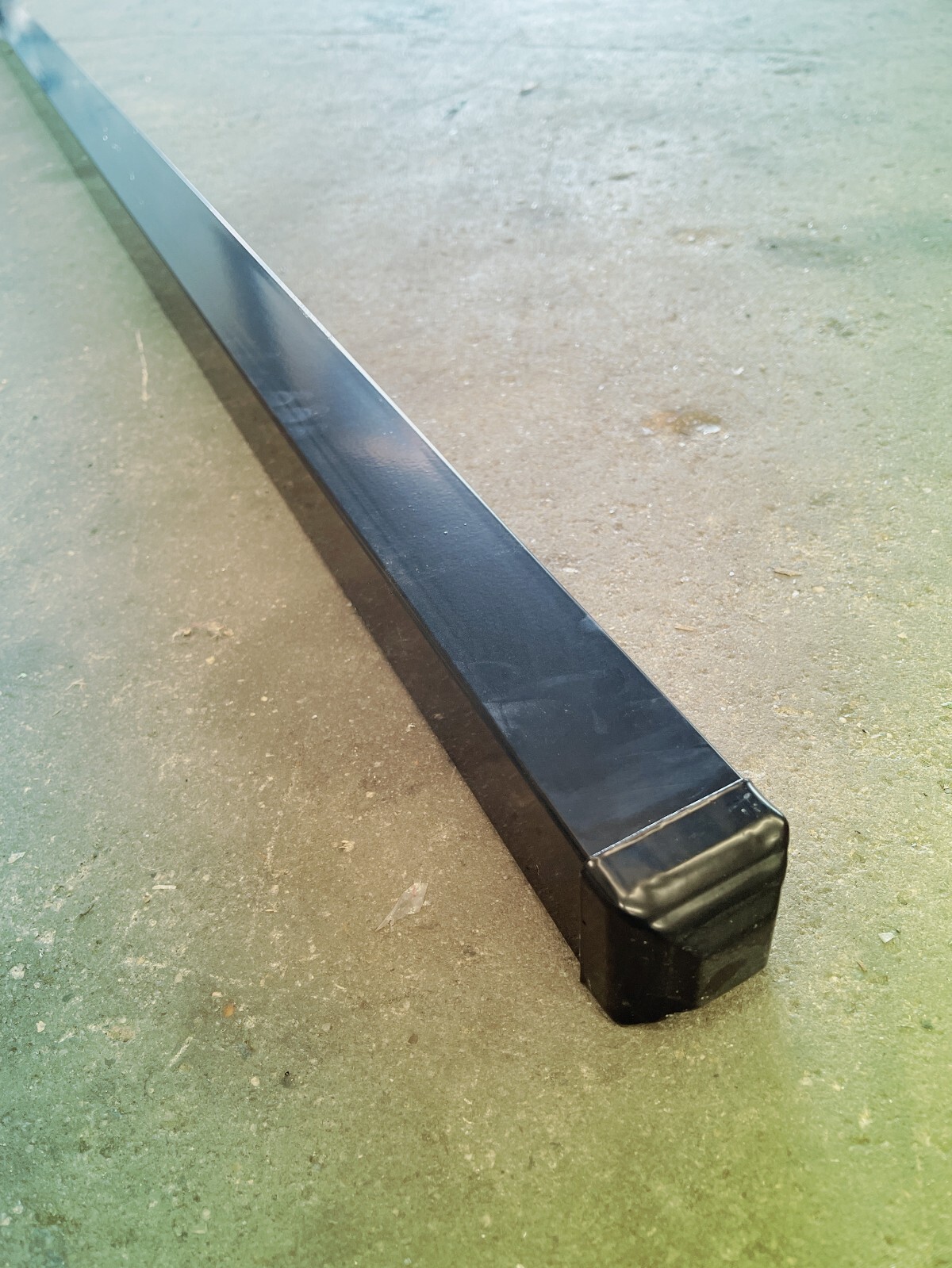 Steel Post 50x50x3000mm Powder coated Black, Grey, Primrose, Monument ...