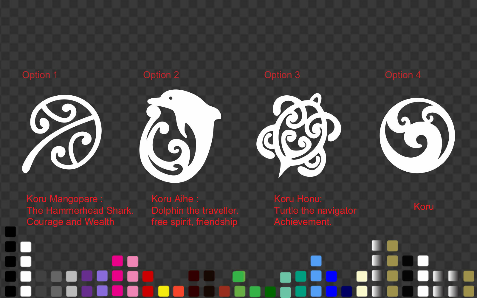 Maori Koru Mangopare koru Aihe Decal Sticker New Zealand Kiwi Sign ...