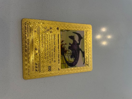 First Edition Gold Shining Charzard | eBay