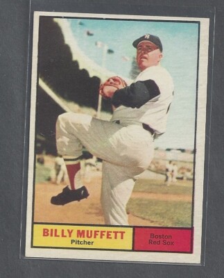 1961 Topps Baseball #16 Billy Muffett EXMT 016JR5 | eBay