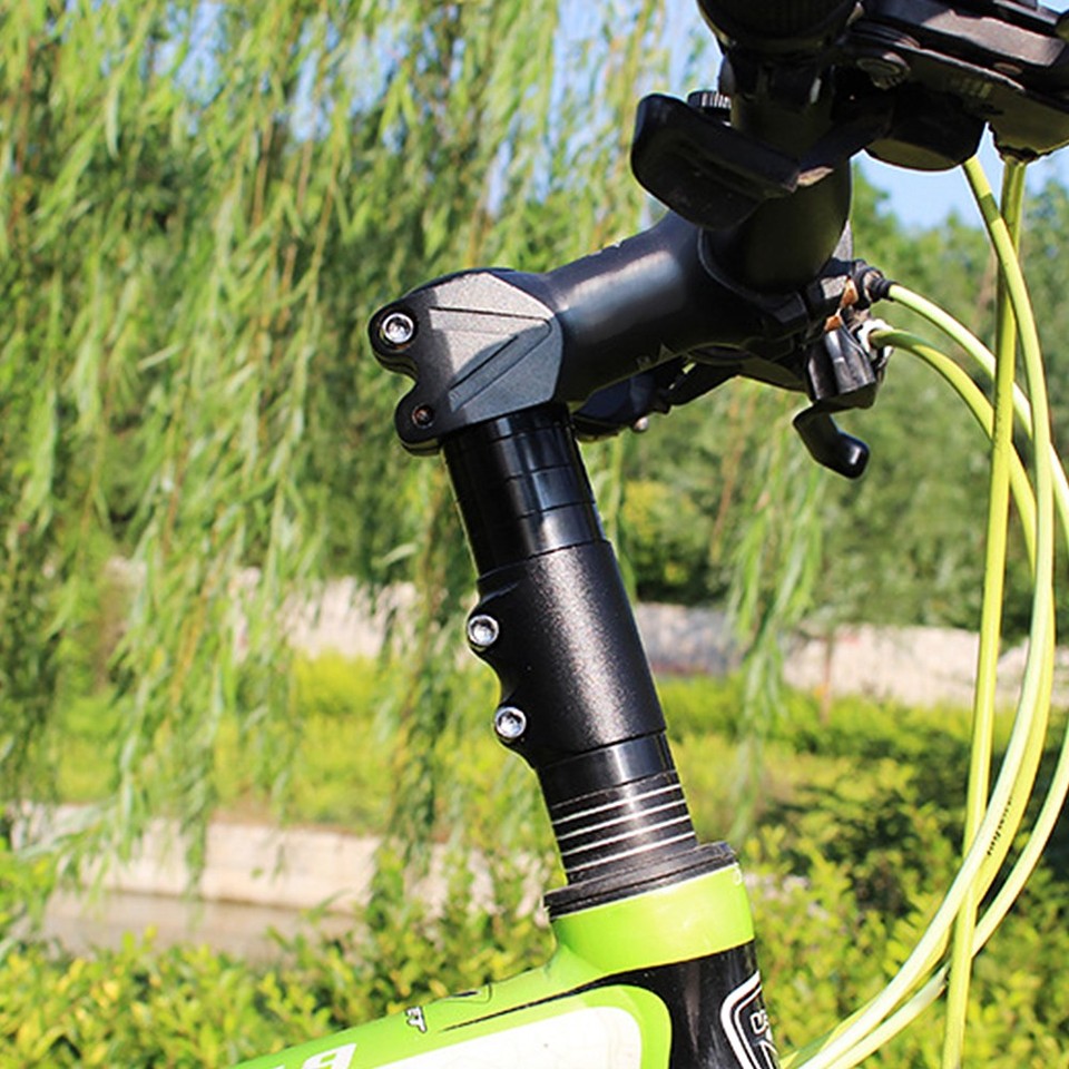 Aluminum Alloy Bike Fork Stem Riser Extension For Mountain | eBay Australia