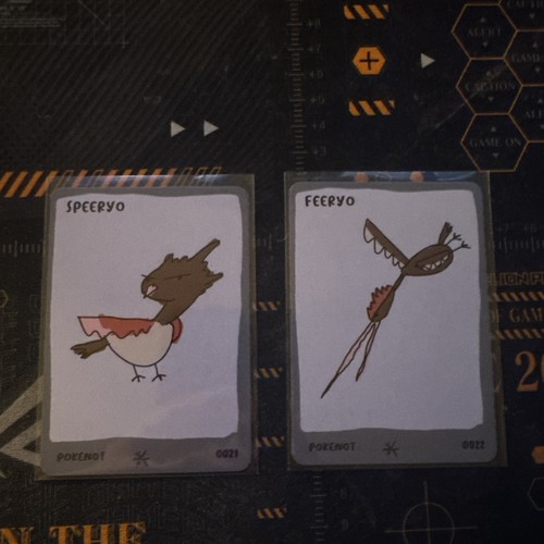 Pokenot Speeryo and Feeryo set Dysfunctional Passholder Pokenots 151 ...