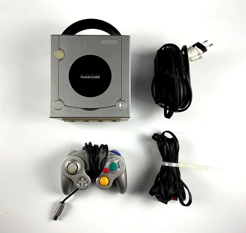 Ensemble console Nintendo GameCube gris PAL testé et authentique | eBay