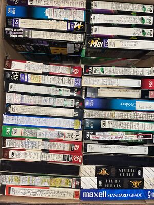 American - Vhs Tapes