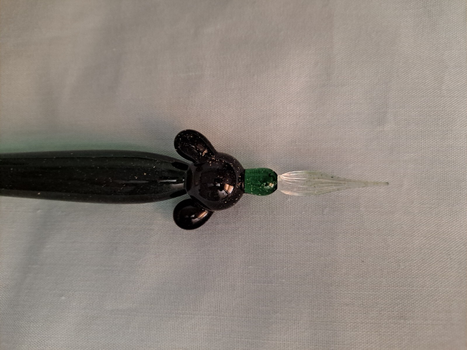 Disney Mickey Mouse Art Glass Calligraphy Dip Pen w/ box | eBay