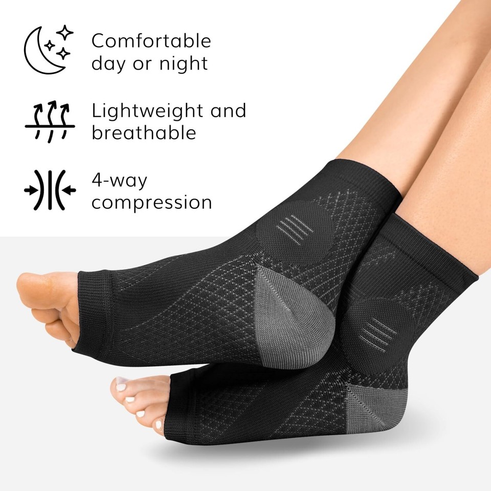 Neuropathy Socks 3 Pairs - Multipack Peripheral Compression Diabetic ...