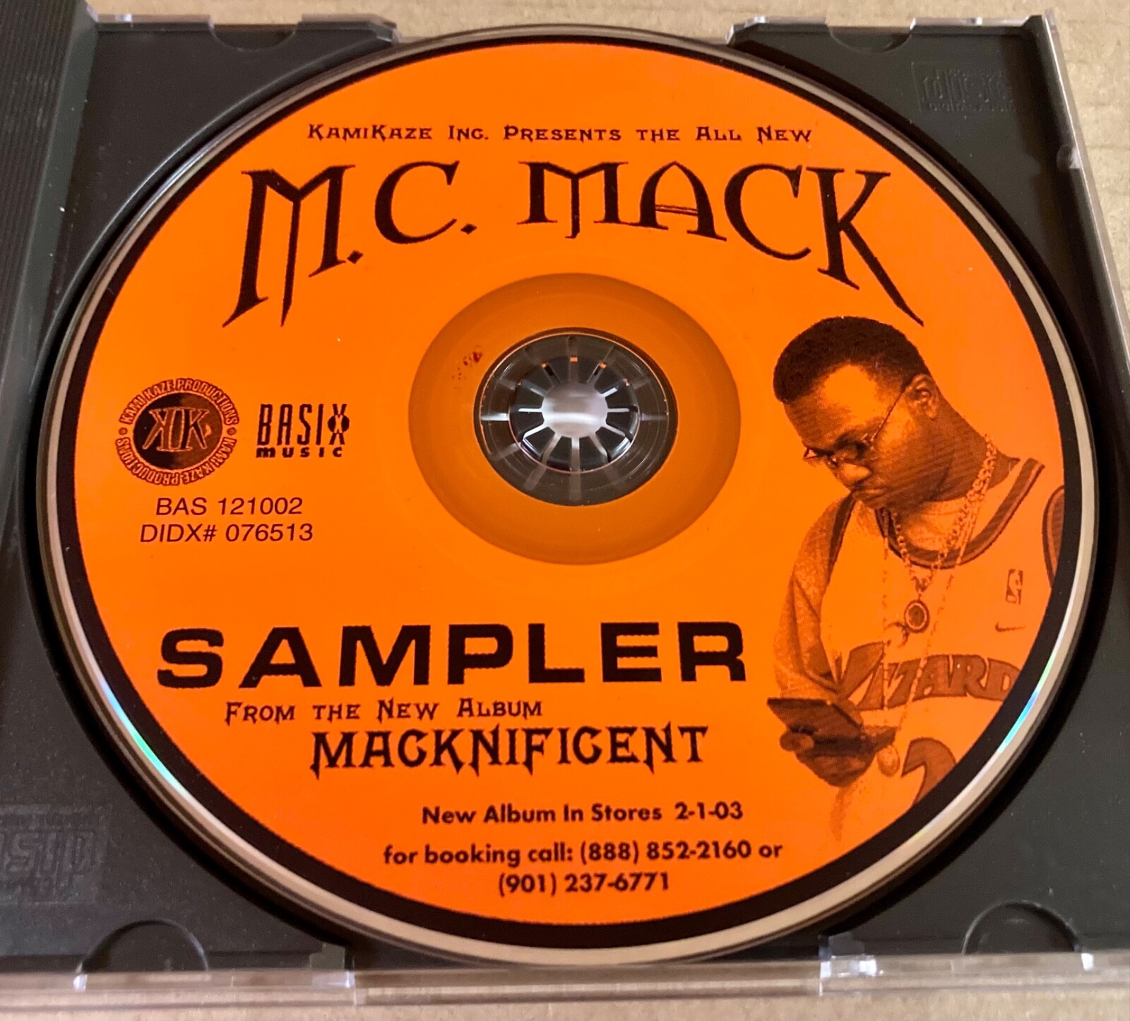 Rare Promo-Only CD Sampler - M.C. Mack - 8 Snippets from Macknificent ...