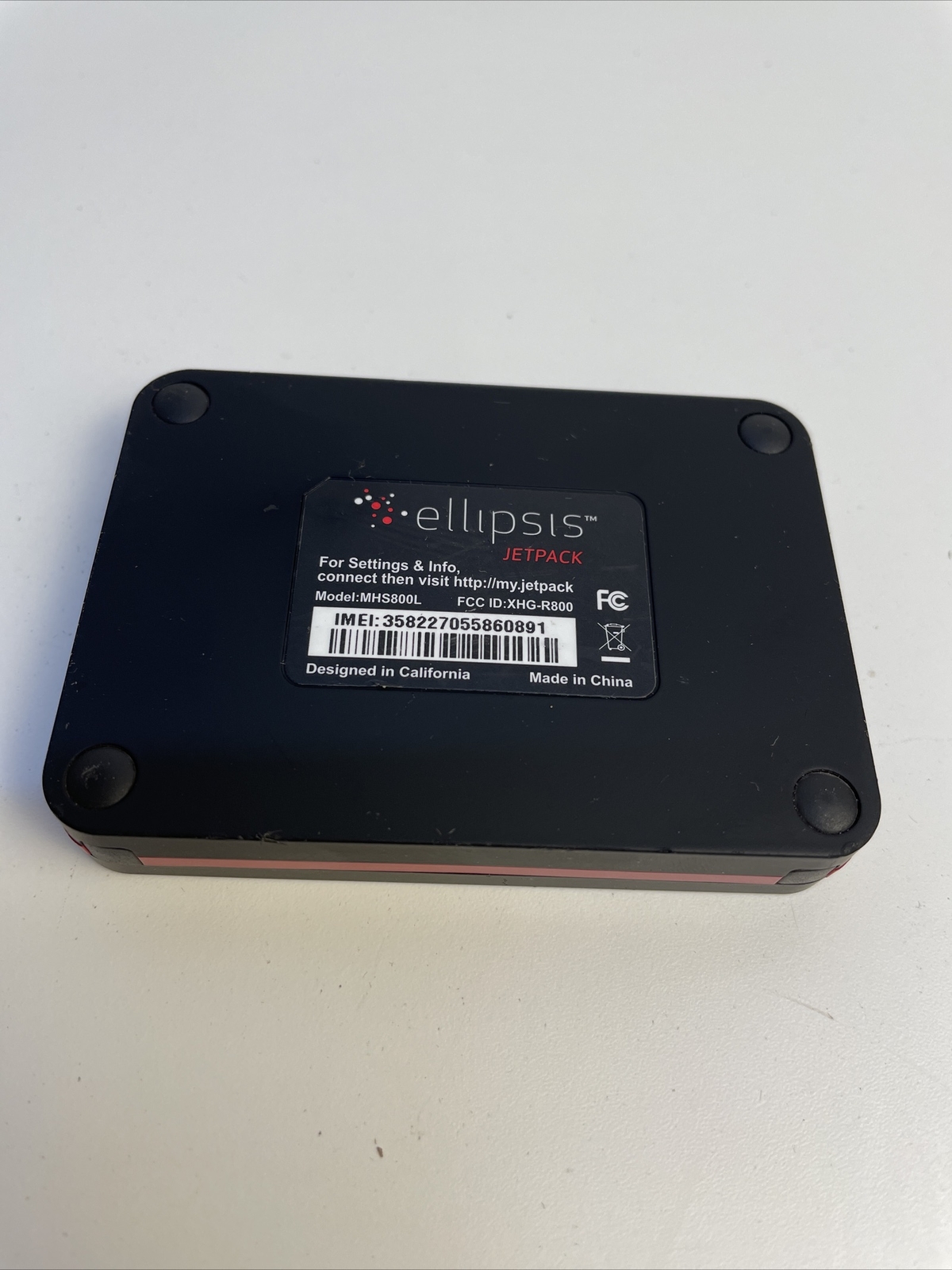 Verizon MHS800L Ellipsis Jetpack 4G LTE Mobile Wi-Fi Hotspot Modem | eBay