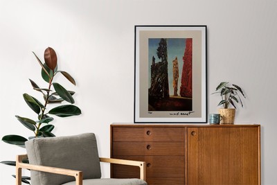 Original Max Ernst signed lithograph, COA and appraisal for $3,500usd ...