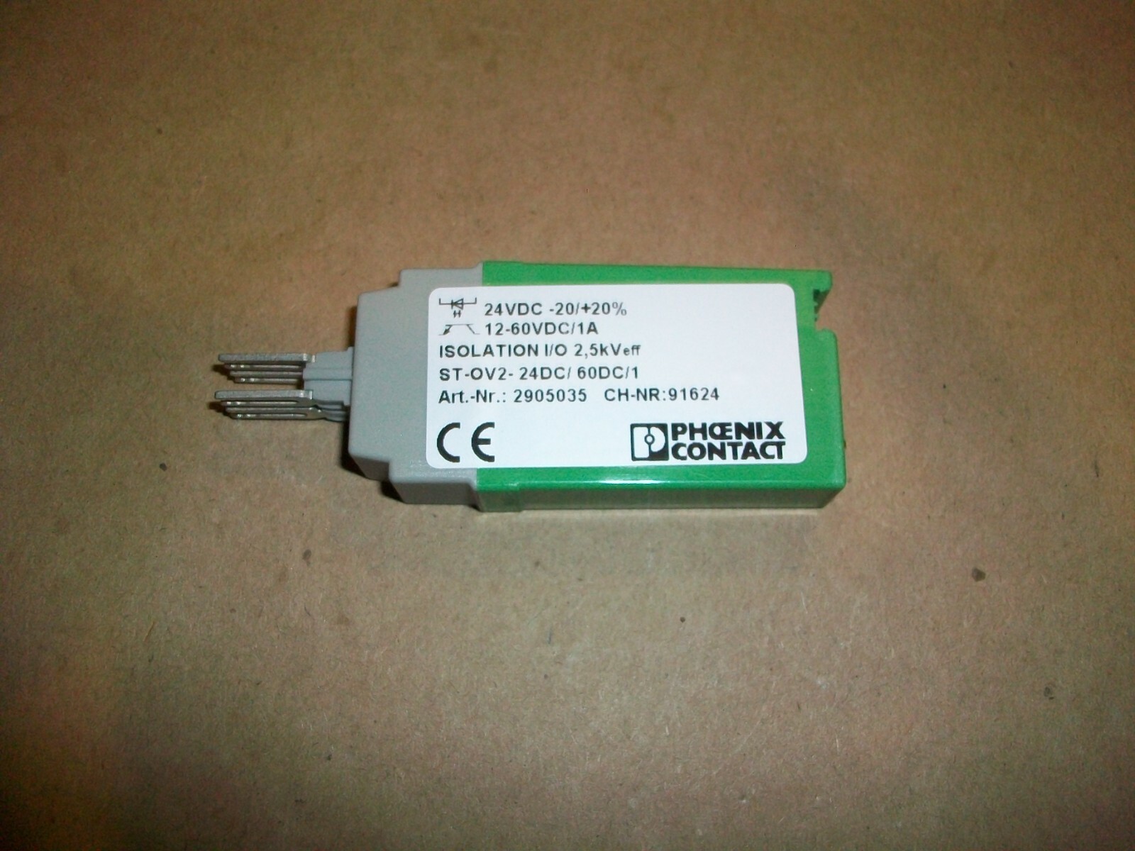 Phoenix Contact Power Optocoupler ST-OV2-24DC/60DC/1 | eBay