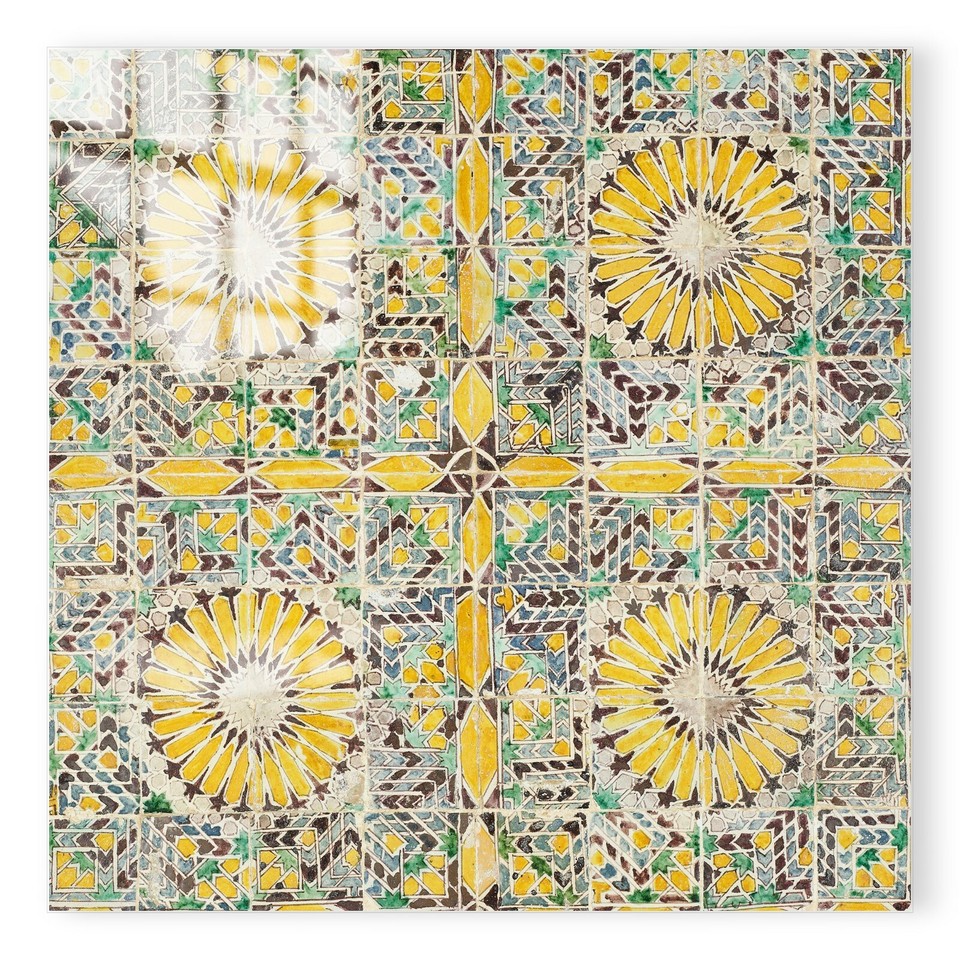 Kitchen Glass Splashback Toughened Tile Cooker ANY SIZE Rustic Tiles ...