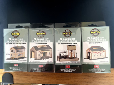 Set of 4 Ratio N Gauge Kits (New, Unopened) | eBay UK