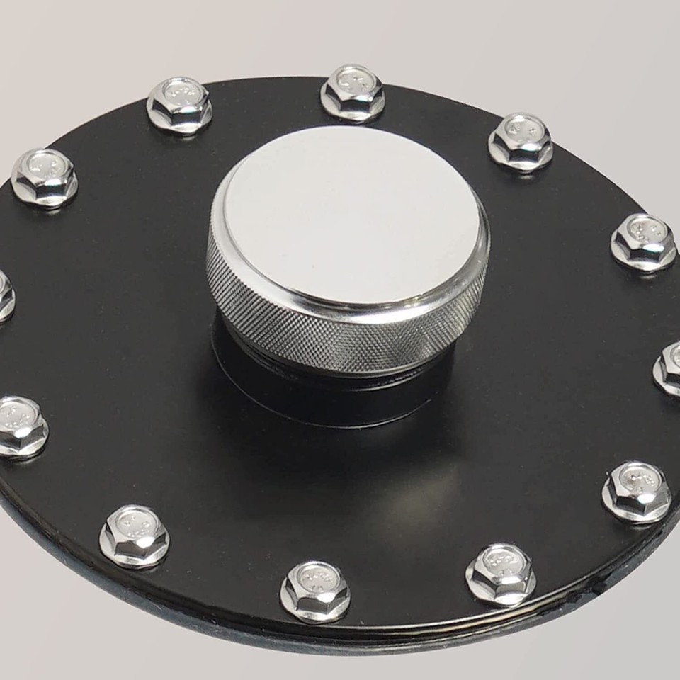 15 Gallon Aluminum Race Fuel Cell Gas Tank+cap+level Sender+8AN Fuel ...