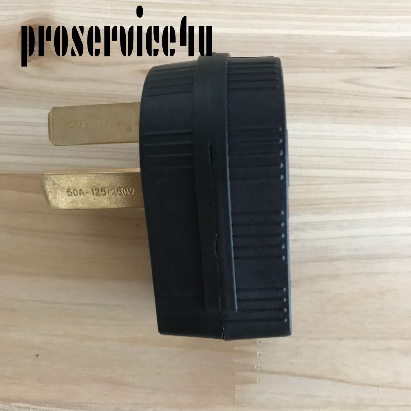 NEMA 10-50P 125V/250V 50A High Power US Regulatory Triangle Plug Gas ...