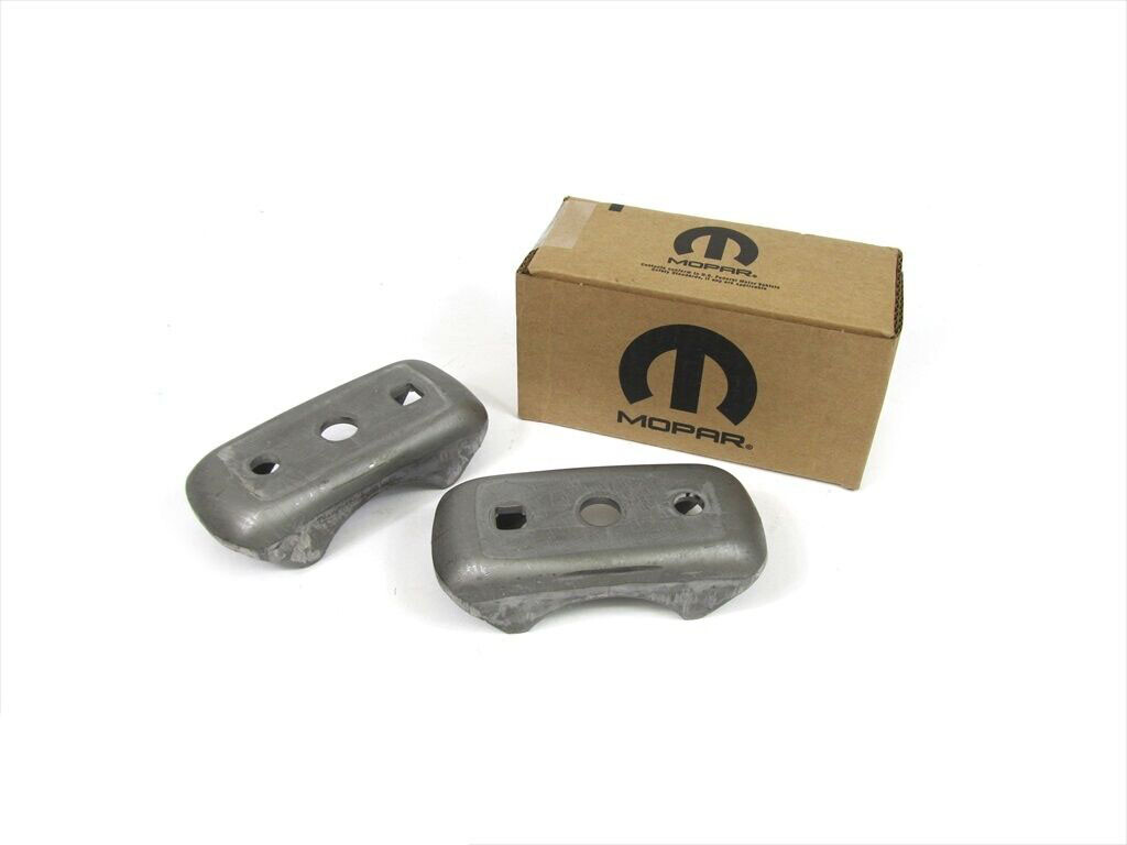 MOPAR PERFORMANCE 3" AXLE TUBE SPRING PERCH BRACKETS SET OF 2 OEM NEW ...
