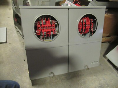 Milbank IRMB, 2 Pos 13 TER Instrument Rated Meter Base w/ GE ...