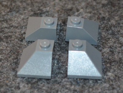 (4) ~ 2x2 Dark Gray Outside Corner Slope Bricks ~ New Lego Parts ~ | eBay