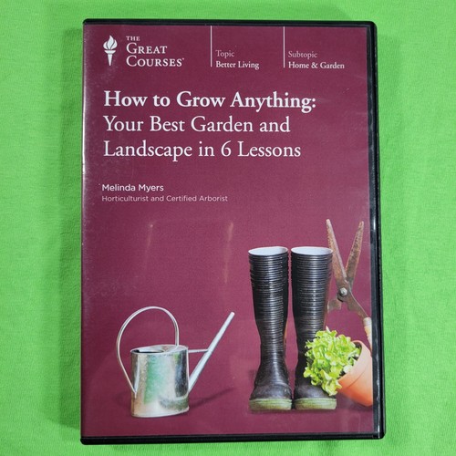 How to Grow Anything Your Best Garden & Landscape The Great Courses DVD ...
