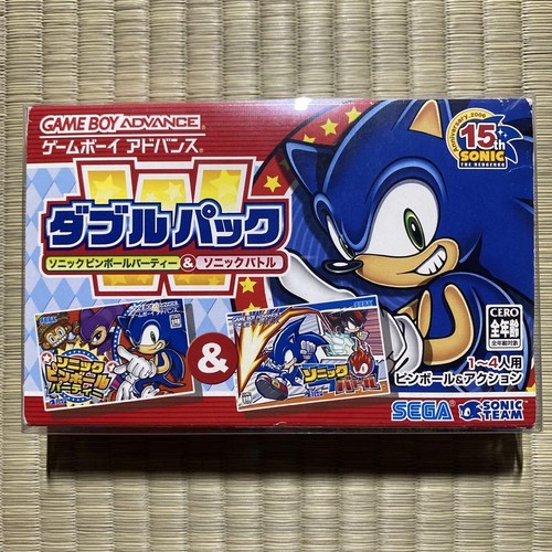 Sonic Pinball Party Battle Double Pack Game Boy Advance Japan Used ...