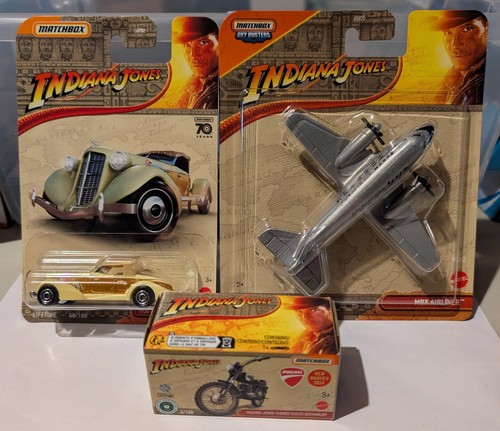 matchbox Indiana jones set of three | eBay