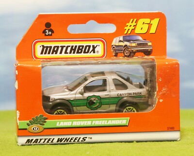 MATCHBOX - 1998 MATTEL WHEELS #61 - LAND ROVER FREELANDER - NEW /SEALED ...